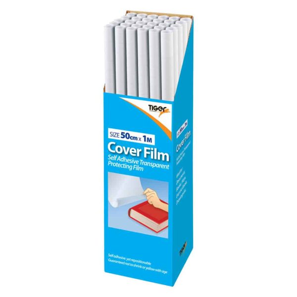 Book Cover Film, 50cmx1m (PK30) | Wholesale Stationery Supplies
